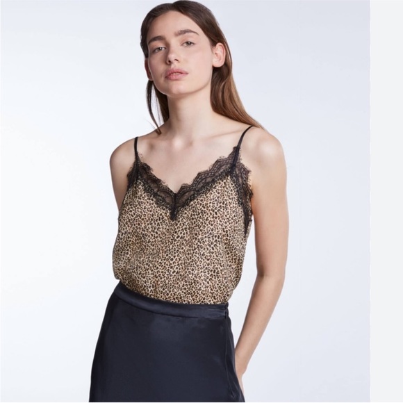 Anine Bing | Tops | Anine Bing Python Snake Silk Camisole Cami | Poshmark